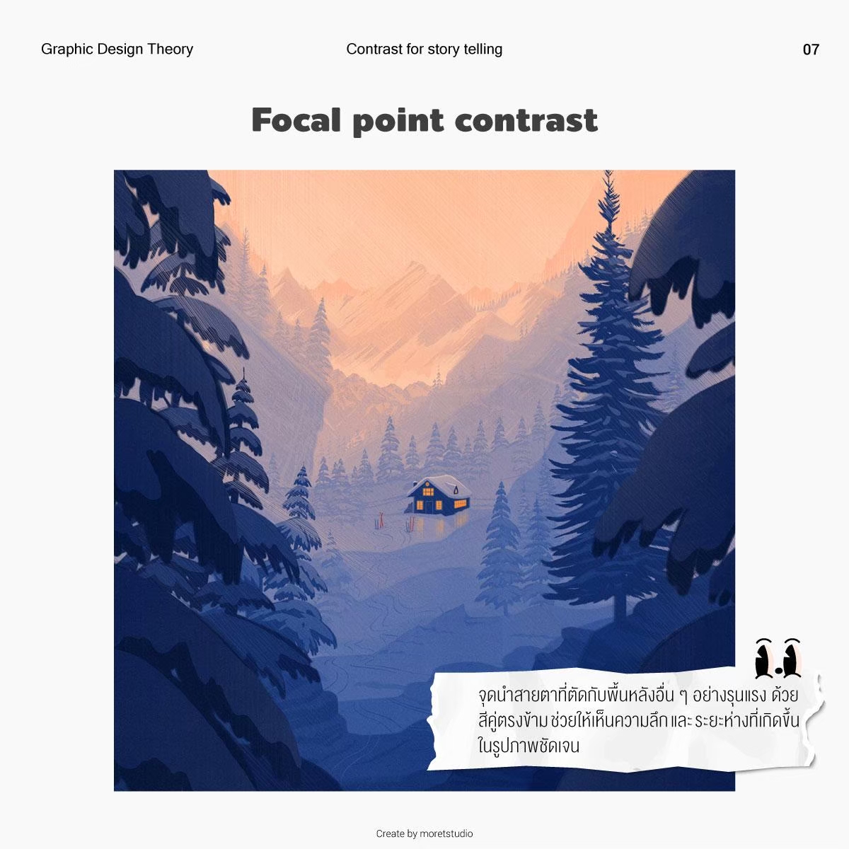 Graphic Design Theory: Contrast - Morestudio
